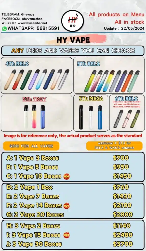 RELX 1 Classic｜HK E-Cig. and Pod online Store