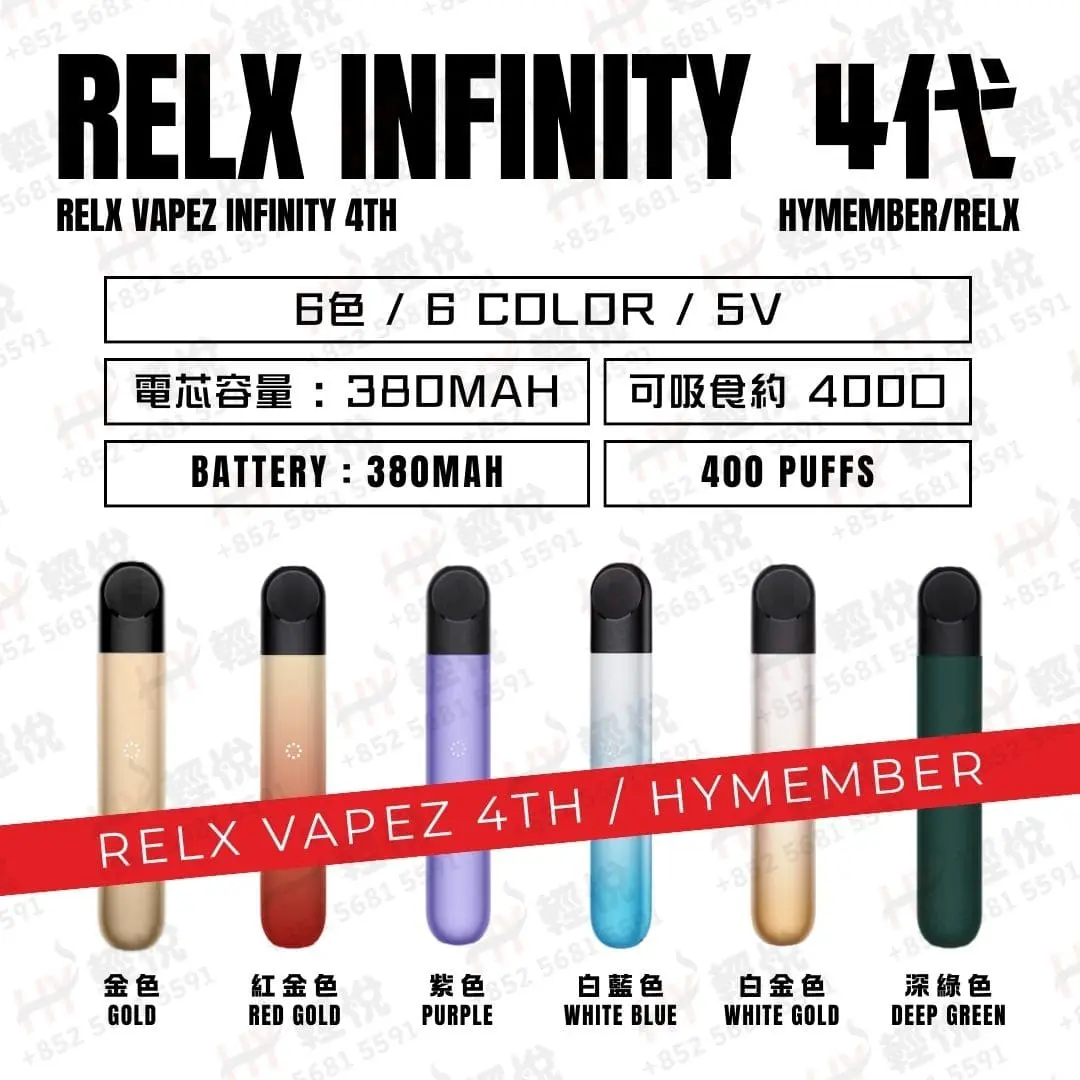 RELX 4 Infinity Vape Device｜HK E-Cig. and Pod online Store